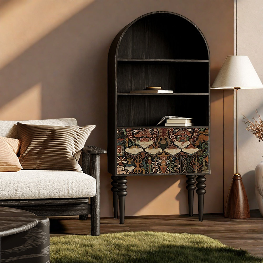 Kaoloupin Medieval style bookcase | Wayfair