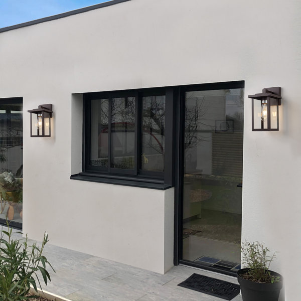 17 Stories Rexall Steel Wall Light | Wayfair