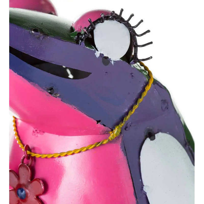Plow & Hearth Tea Sipping Frog Garden Art & Reviews | Wayfair