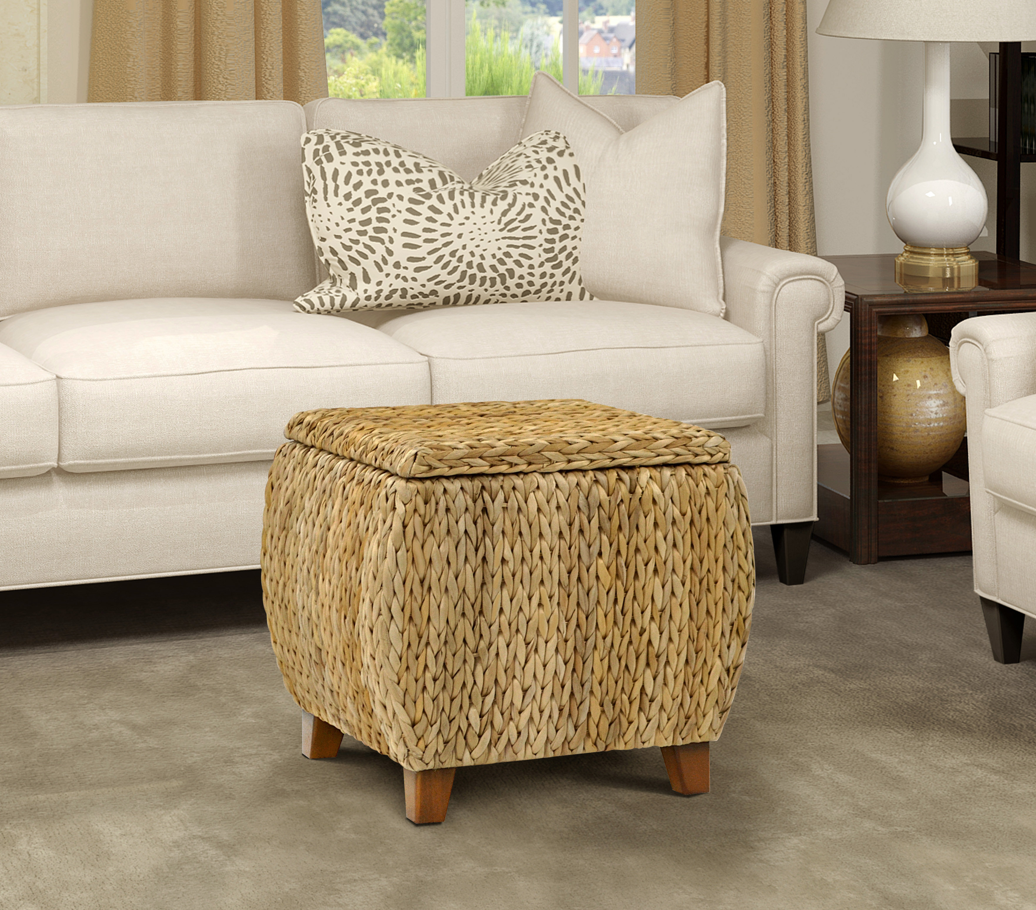 Sand & Stable™ Northside Storage Ottoman & Reviews | Wayfair