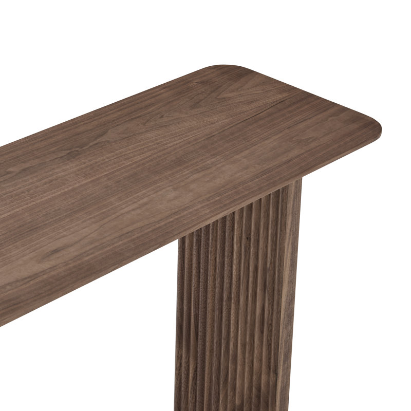 AllModern Benson 47" Console Table In Walnut | Wayfair