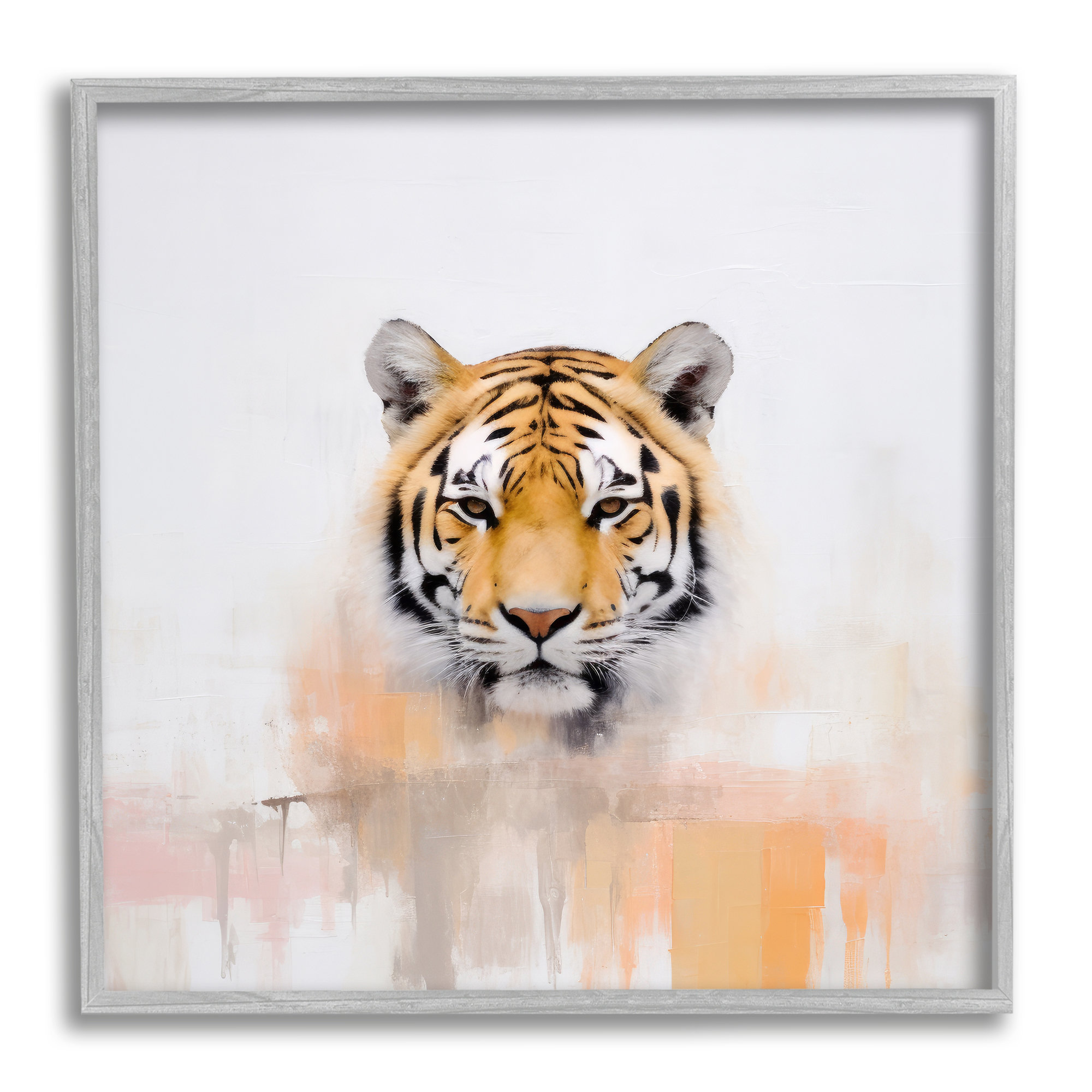 Wade Logan® Abstract Tiger Portrait by Irena Orlov - Wrapped Canvas ...