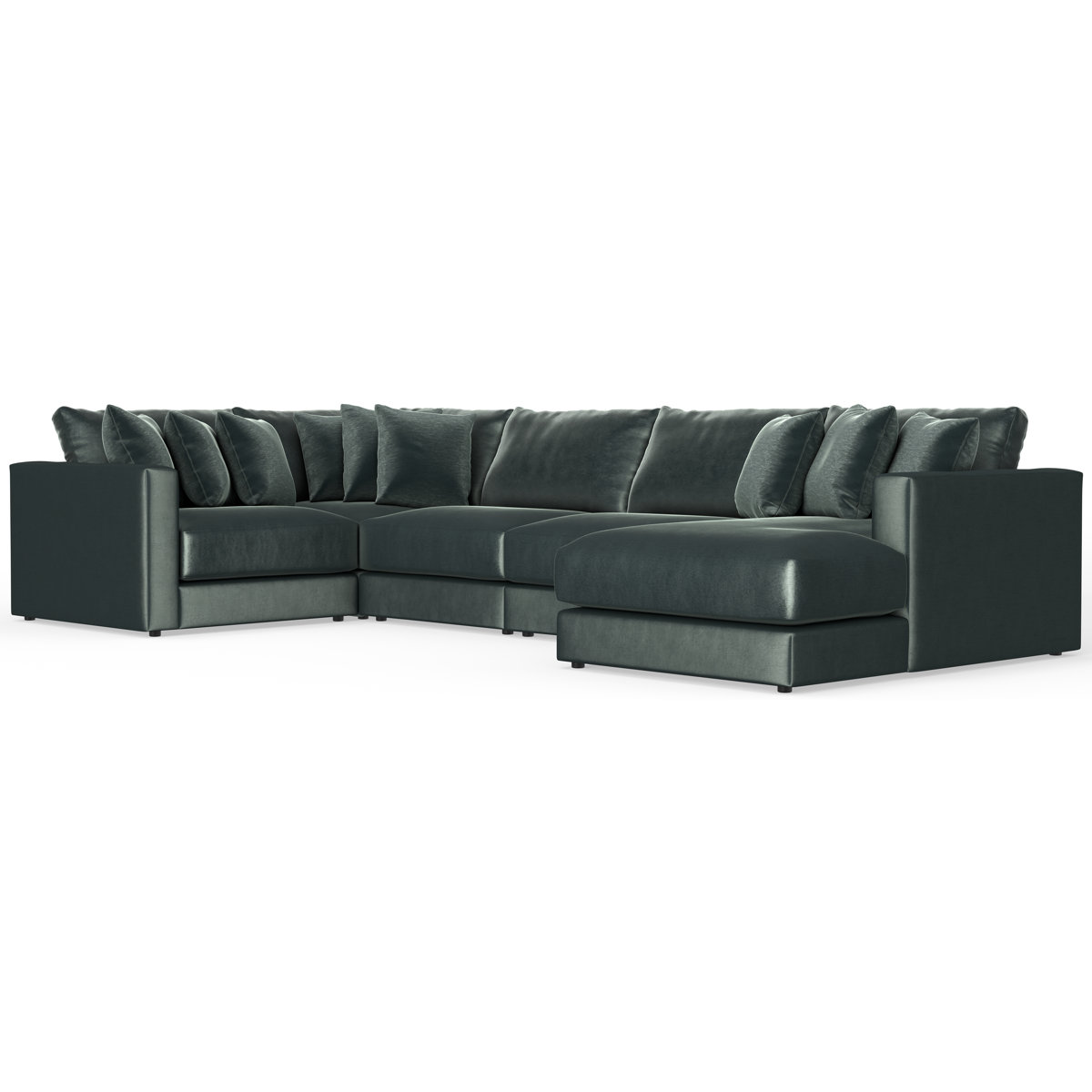 Everly Quinn Nyrie 5-piece Modular Sectional | Wayfair
