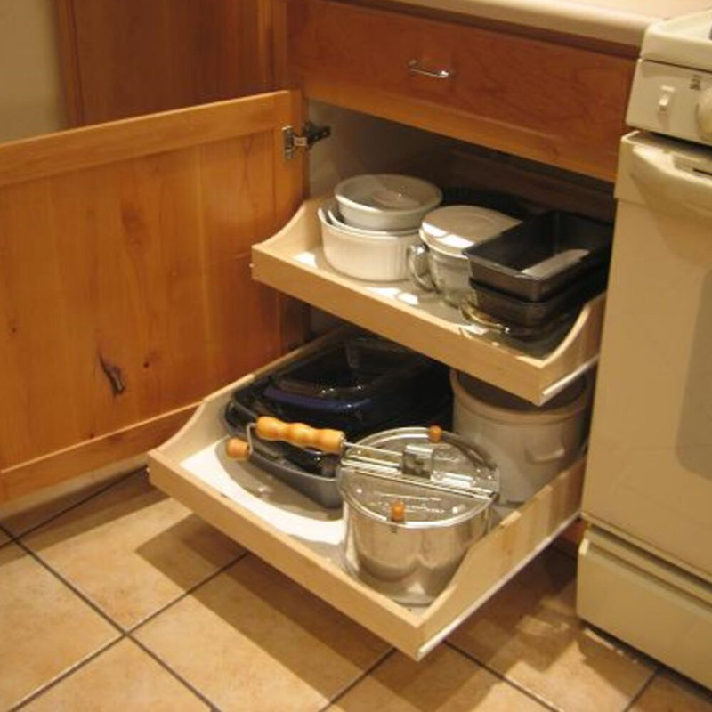 Rebrilliant Reese 1 Adjustable Pull Out Drawer & Reviews | Wayfair