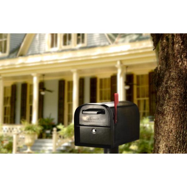 Architectural Mailboxes Oasis 360 Locking Post Mounted Mailbox ...