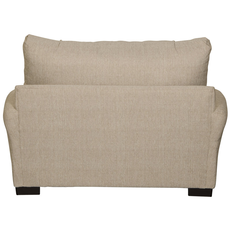 Red Barrel Studio® Sebbi 53" Wide Polyester Club Chair and Ottoman ...