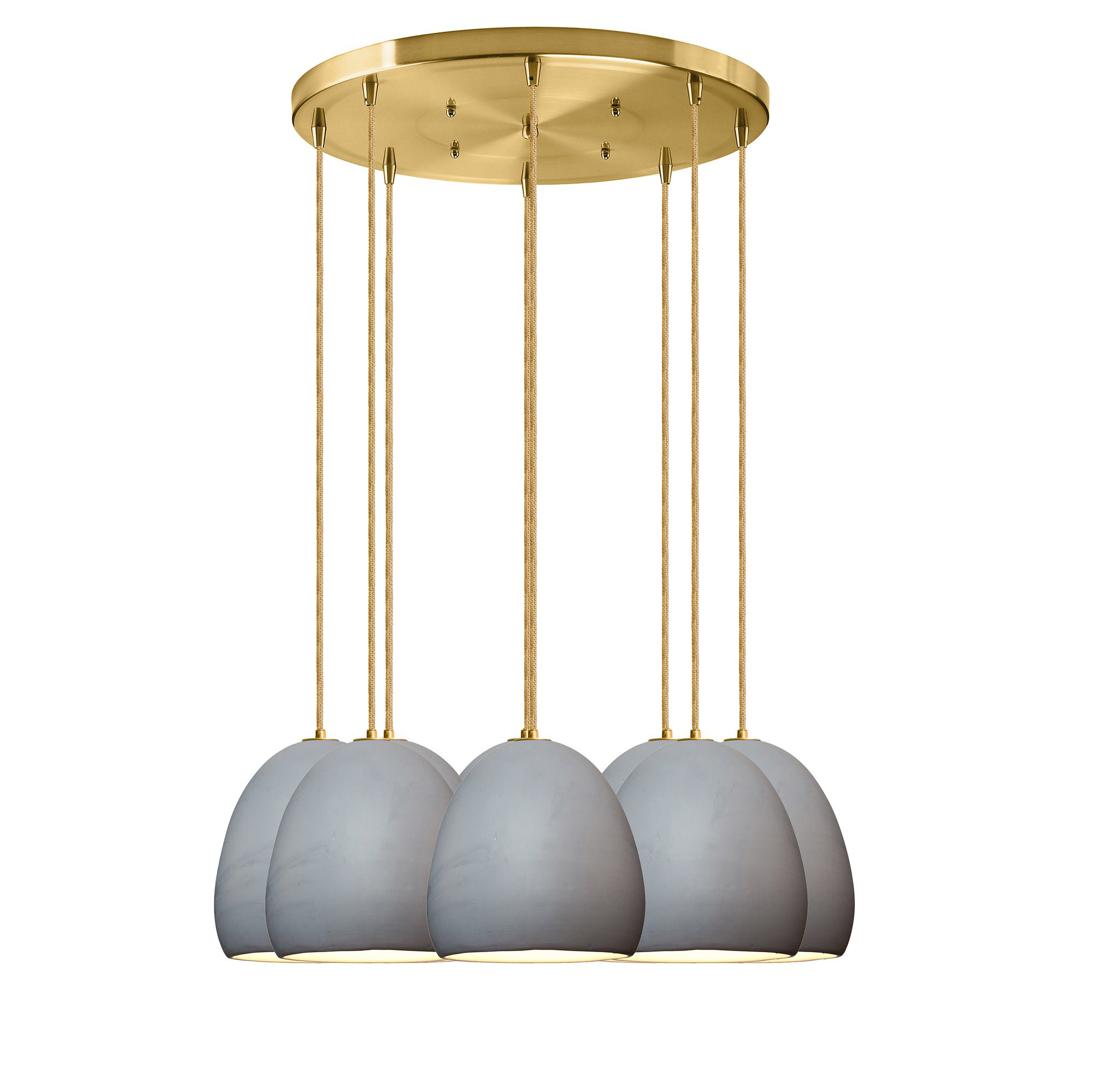 Hammers and Heels Clay 8 - Light Cluster Chandelier | Wayfair