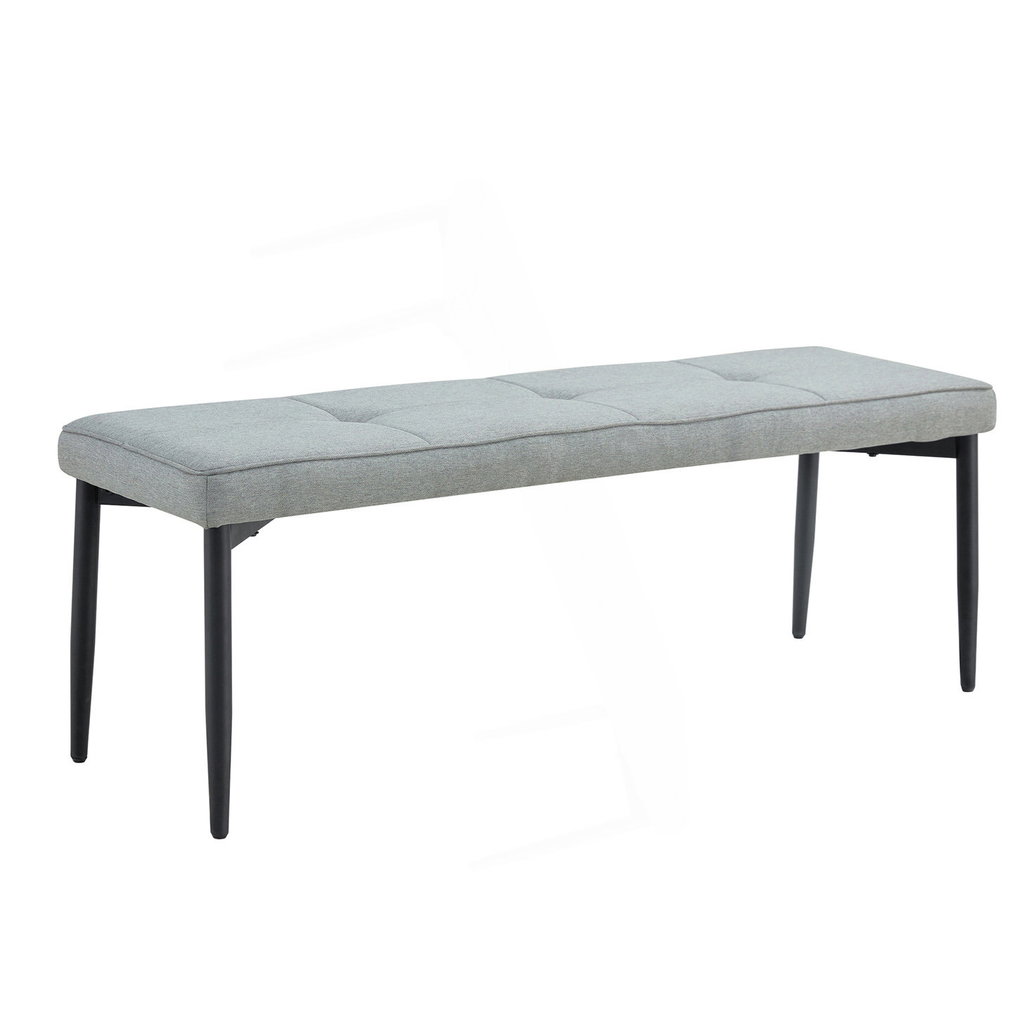 George Oliver Modern Bench, Tufted Extra-Long Entryway Bench, Bedroom ...