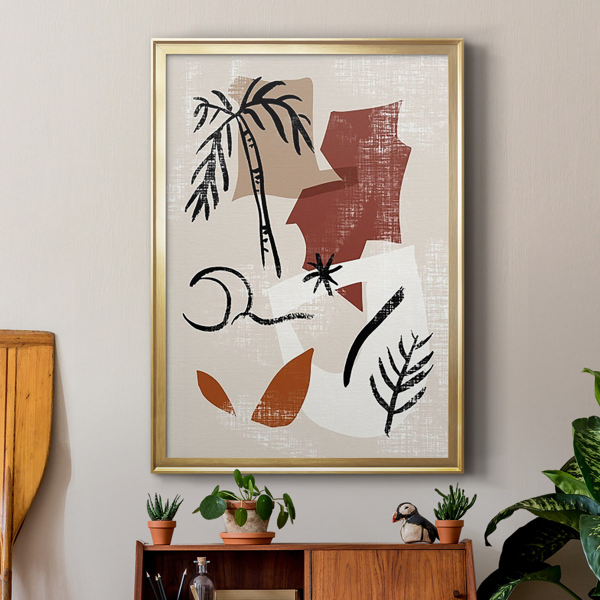 Wexford Home Soft Palms I Premium Framed Print - Ready To Hang-2848211 ...