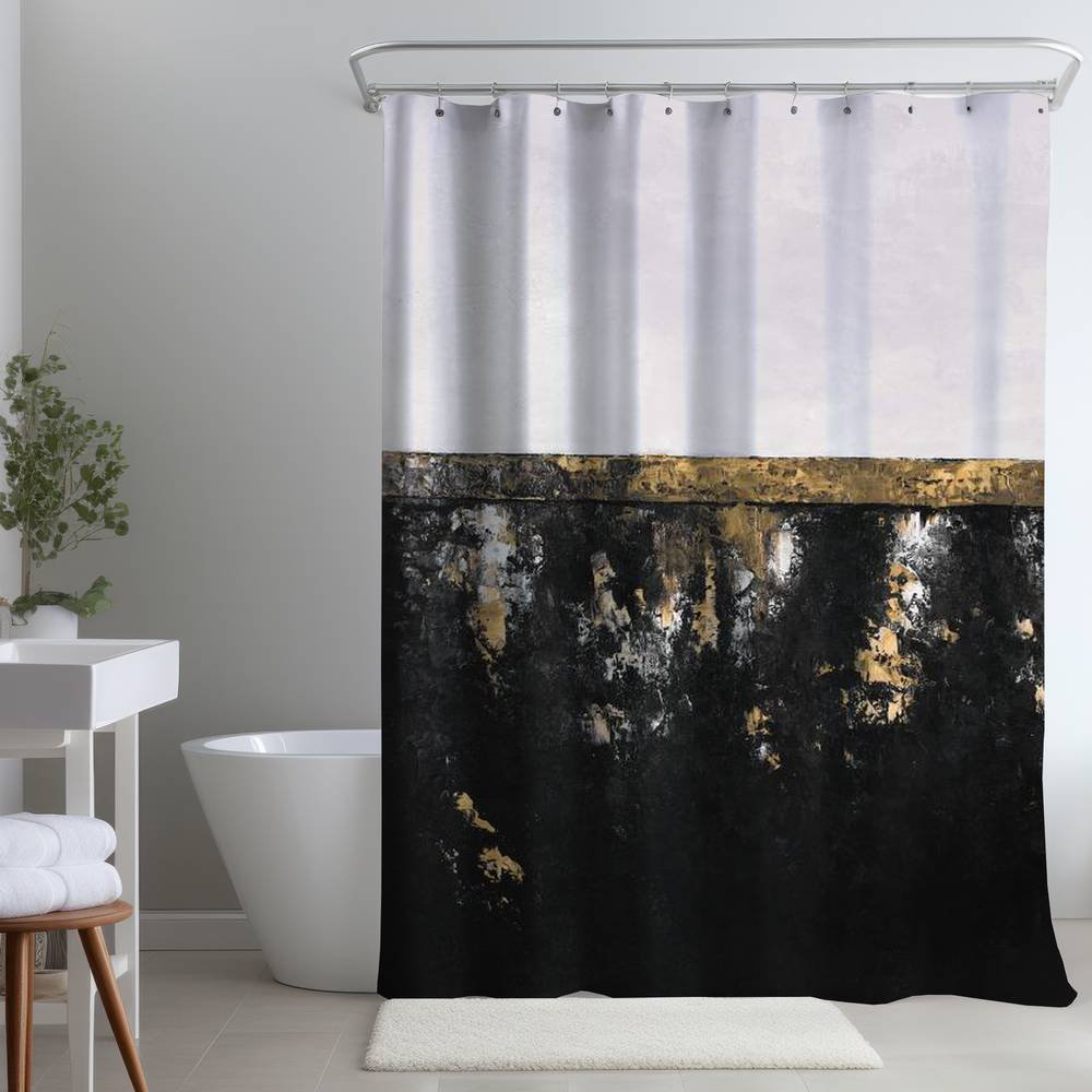 East Urban Home Catalaya – Polyester Shower Curtain, Dye Sublimation ...