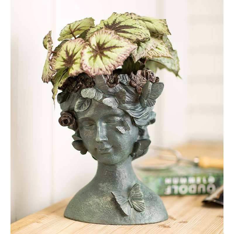 Trinx Herto Indoor/Outdoor Statue Planter | Wayfair