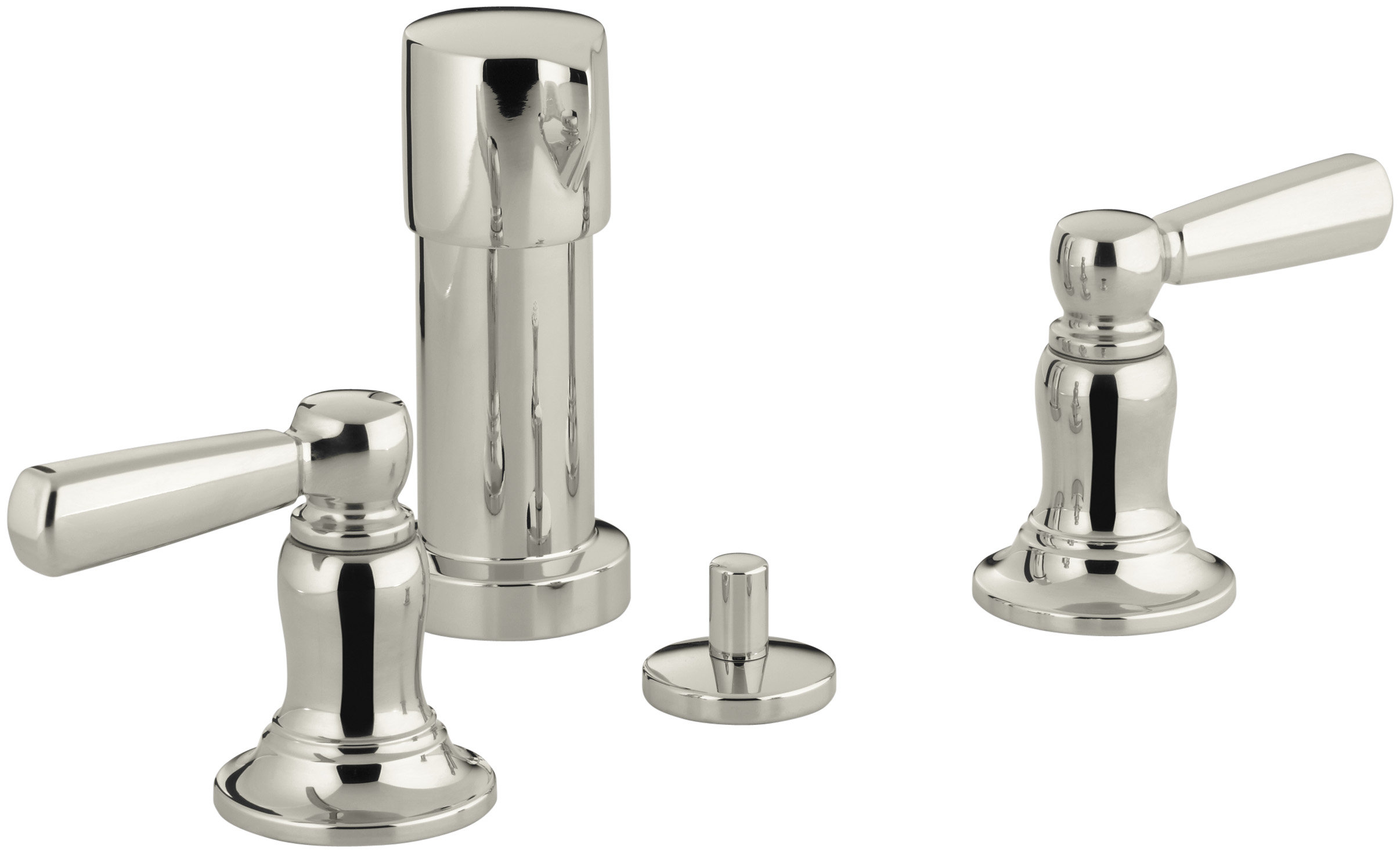 Kohler Bancroft Vertical Spray Bidet Faucet with Lever Handles | Perigold