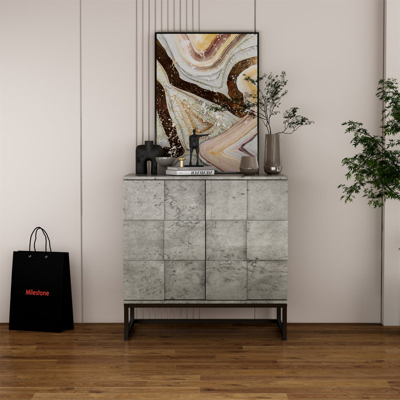 17 Stories Osato 31.5'' Sideboard, 2 Door Cabinet, credenza, buffet ...
