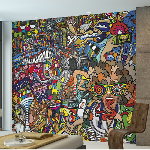 Black Wall Murals You'll Love | Wayfair
