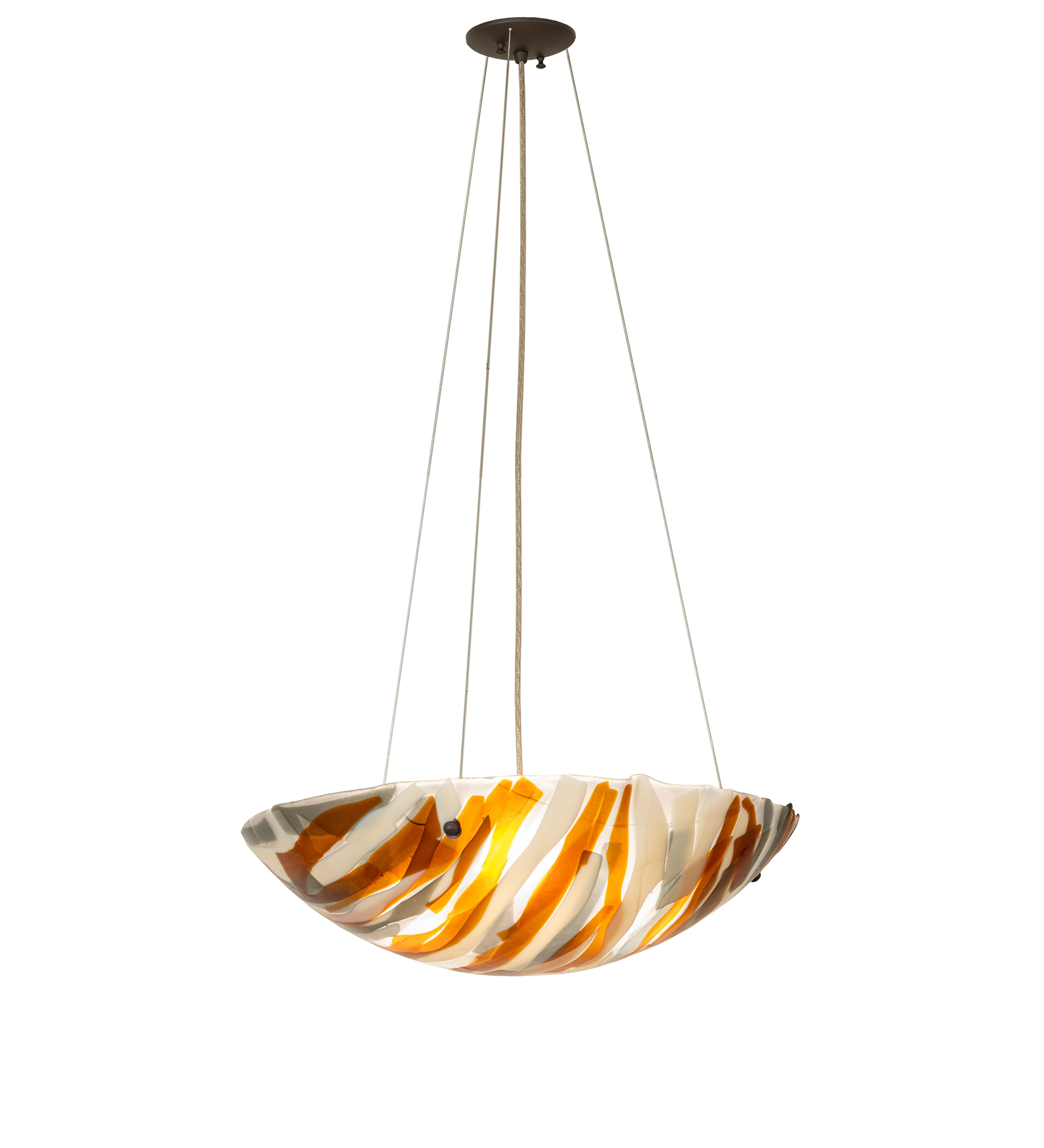Dakota Fields 24" Wide Metro Fusion Marina Pendant | Wayfair
