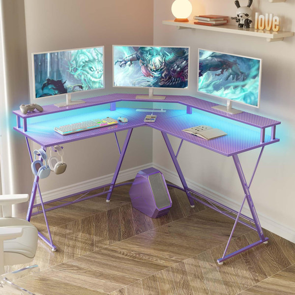Purple Desks You'll Love | Wayfair