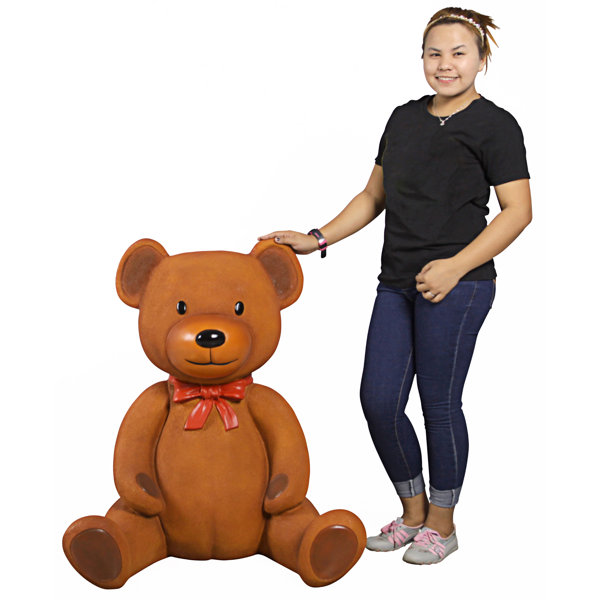 Design Toscano Towering Tremendous Teddy Bear Statue | Wayfair