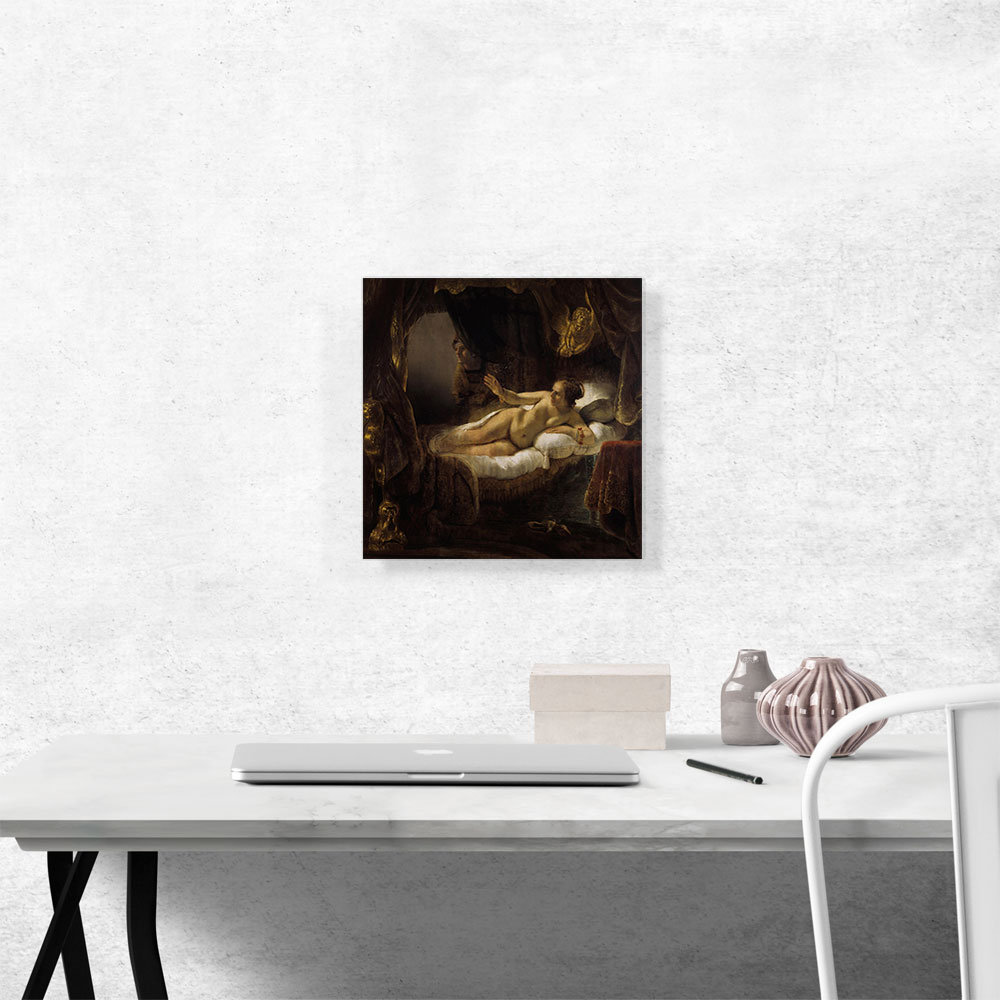 ARTCANVAS Danae 1636 by Rembrandt van Rijn - Wrapped Canvas Painting ...