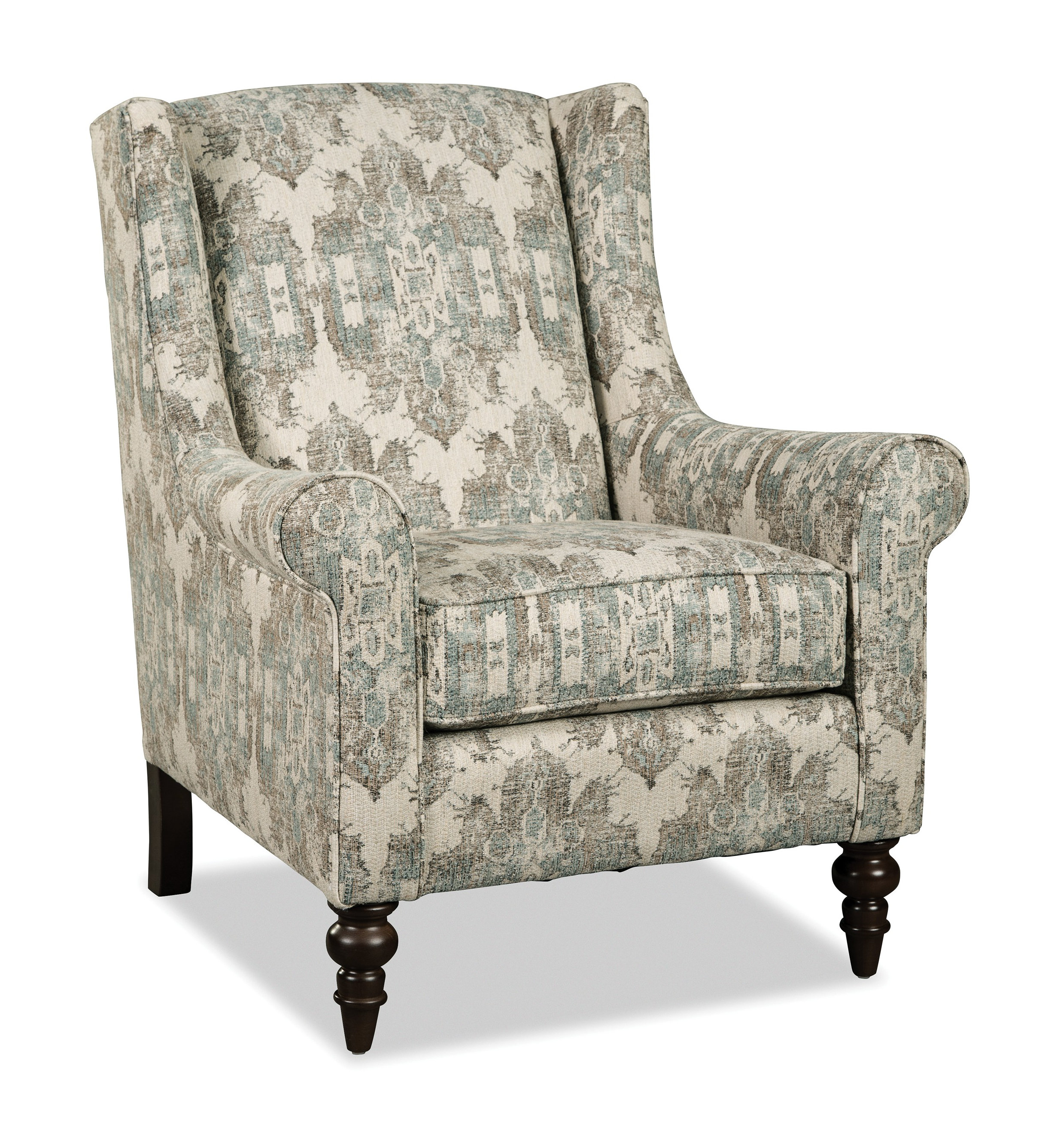 Canora Grey Ballintoy 36" Wide Polyester Wingback Chair | Wayfair
