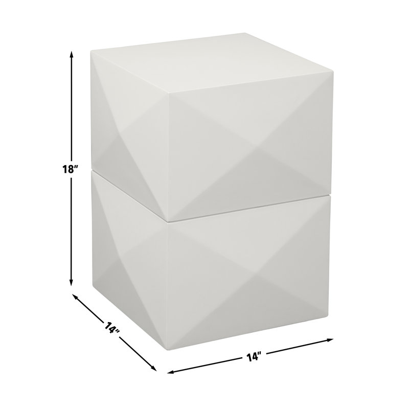 Wrought Studio™ Joselynne Malibu Side Table | Wayfair