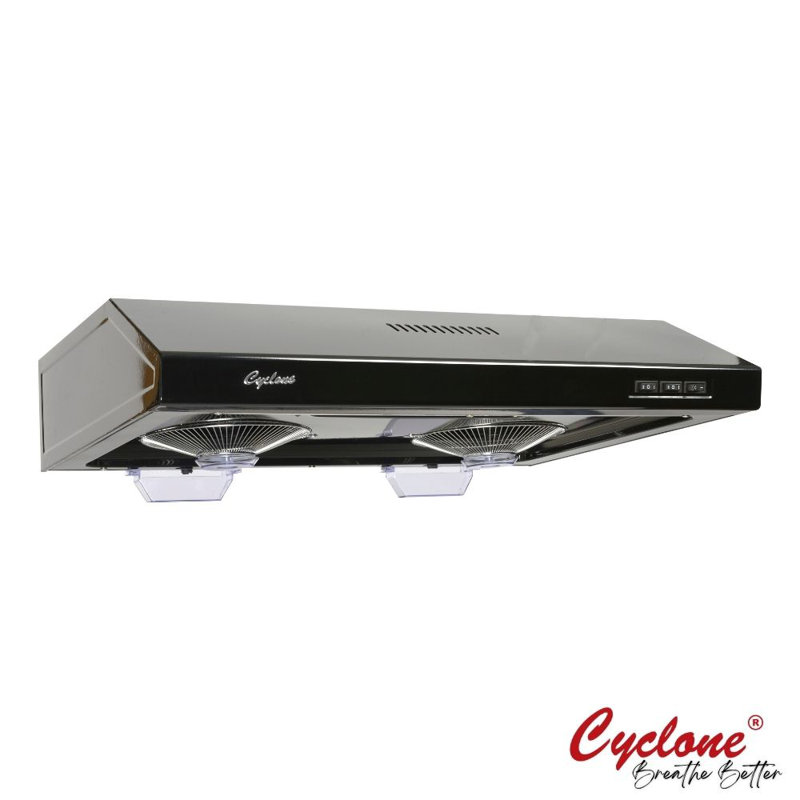 Cyclone Classic 30" 680 Ducted (Vented) Under Cabinet Range Hood | Wayfair