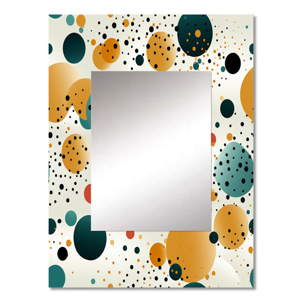 Dakota Fields Moroccan Influence Polka Dots Pattern - Polka Dots Mirror ...