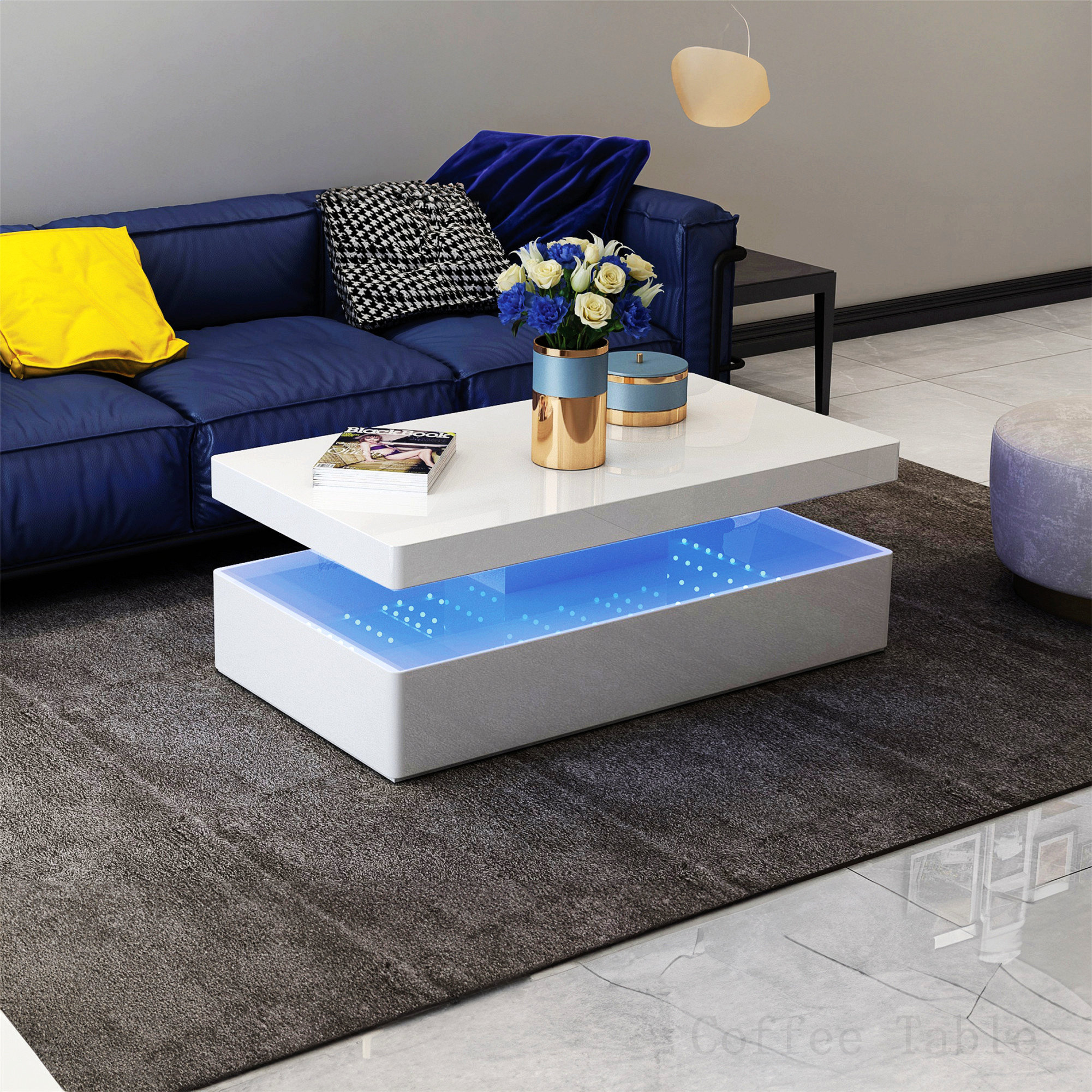 Latitude Run® Kontney Single Coffee Table | Wayfair