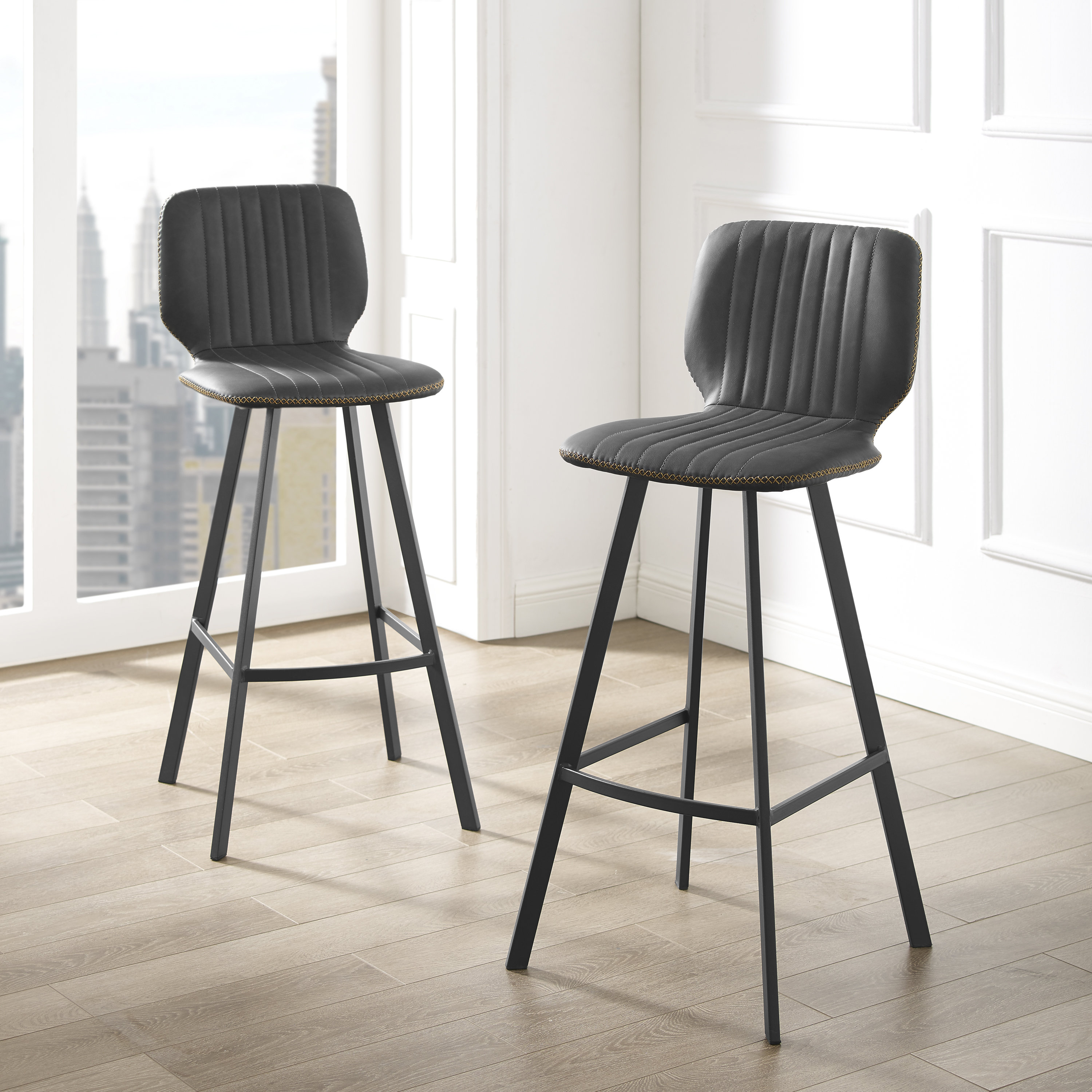 Ivy Bronx Susie 30.3" Bar Stool & Reviews | Wayfair