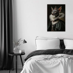 Astoria Grand Vintage Noble Cat Wall Art Renaissance Cat Pictures ...
