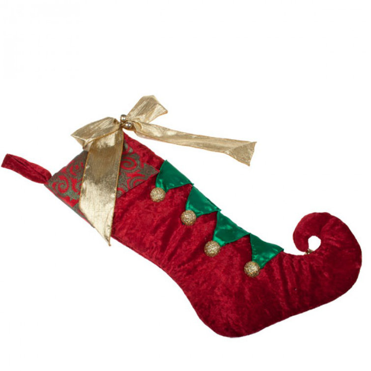 The Seasonal Aisle Traditional Stocking | Wayfair.co.uk
