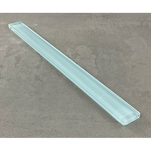 ES Stone 11.75" x 1" Glass Tile Trim "& Reviews" | Wayfair