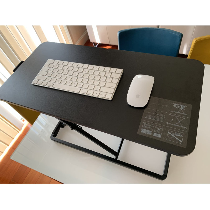 MASMIO 24" Laptop, Keyboard and Mouse Stand | Sit Stand Adjustable ...