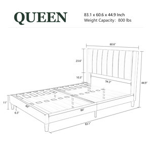 Willa Arlo™ Interiors Ozella Upholstered Standard Bed & Reviews | Wayfair