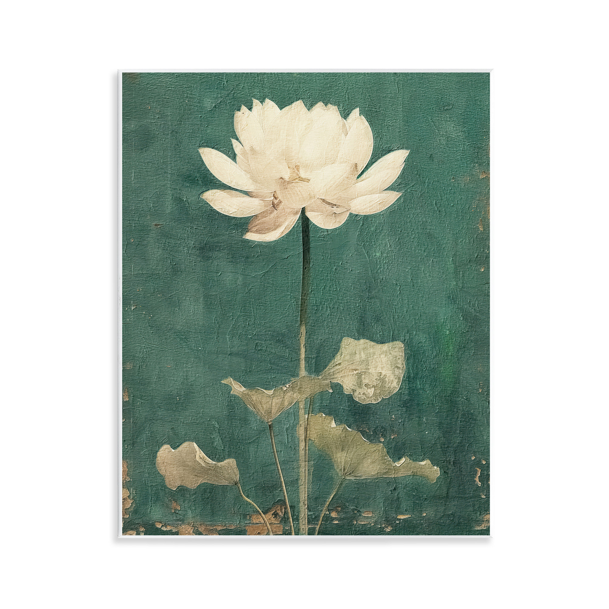 Winston Porter Vintage Floral Bud Wall Plaque Art by RileyB | Wayfair