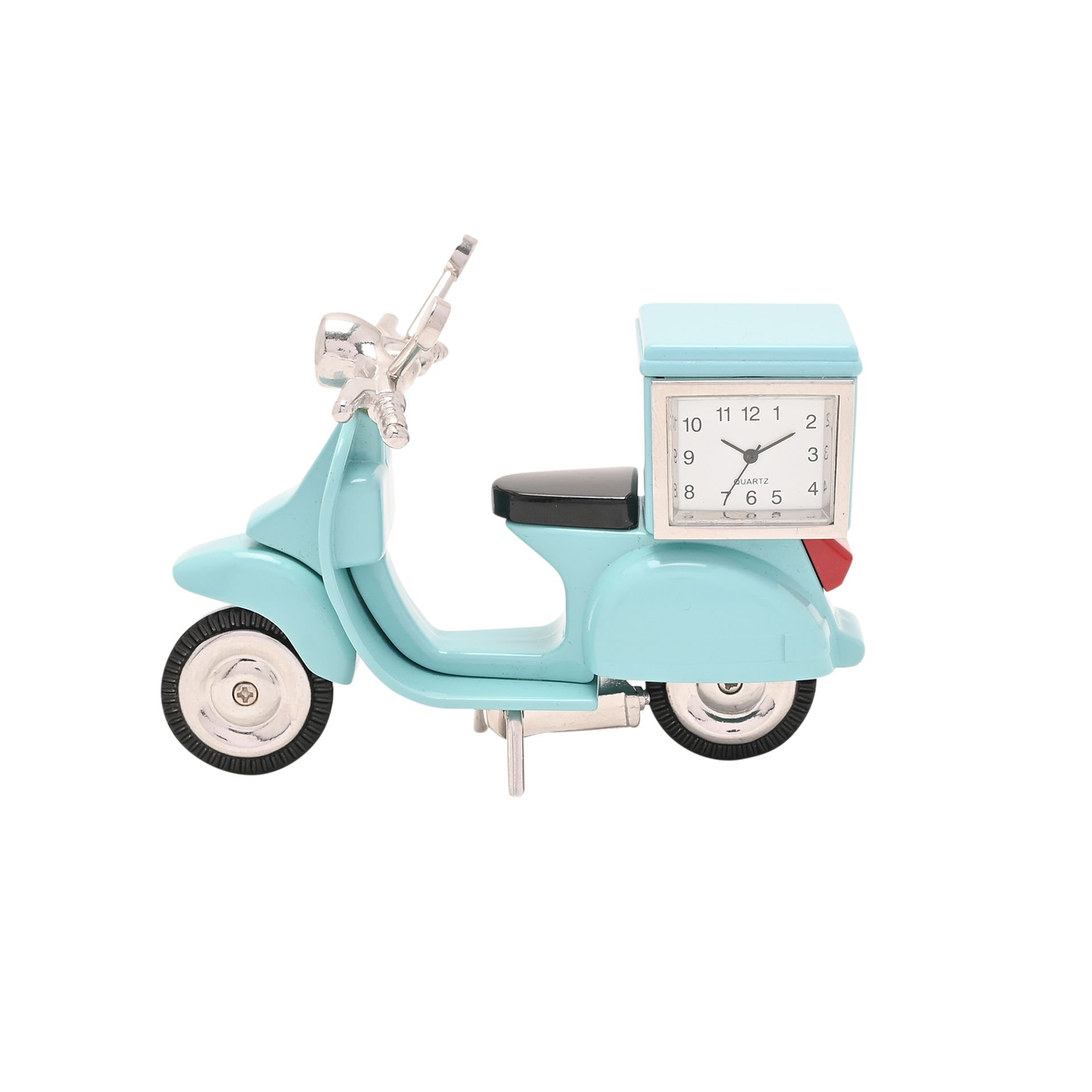 Happy Larry Wm.Widdop Miniature Clock Blue Scooter | Wayfair.co.uk