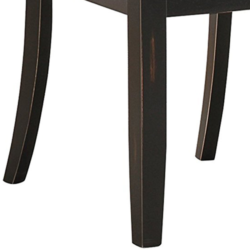 Highland Dunes MoretinMarsh Solid Wood Cross Back Side Chair | Wayfair