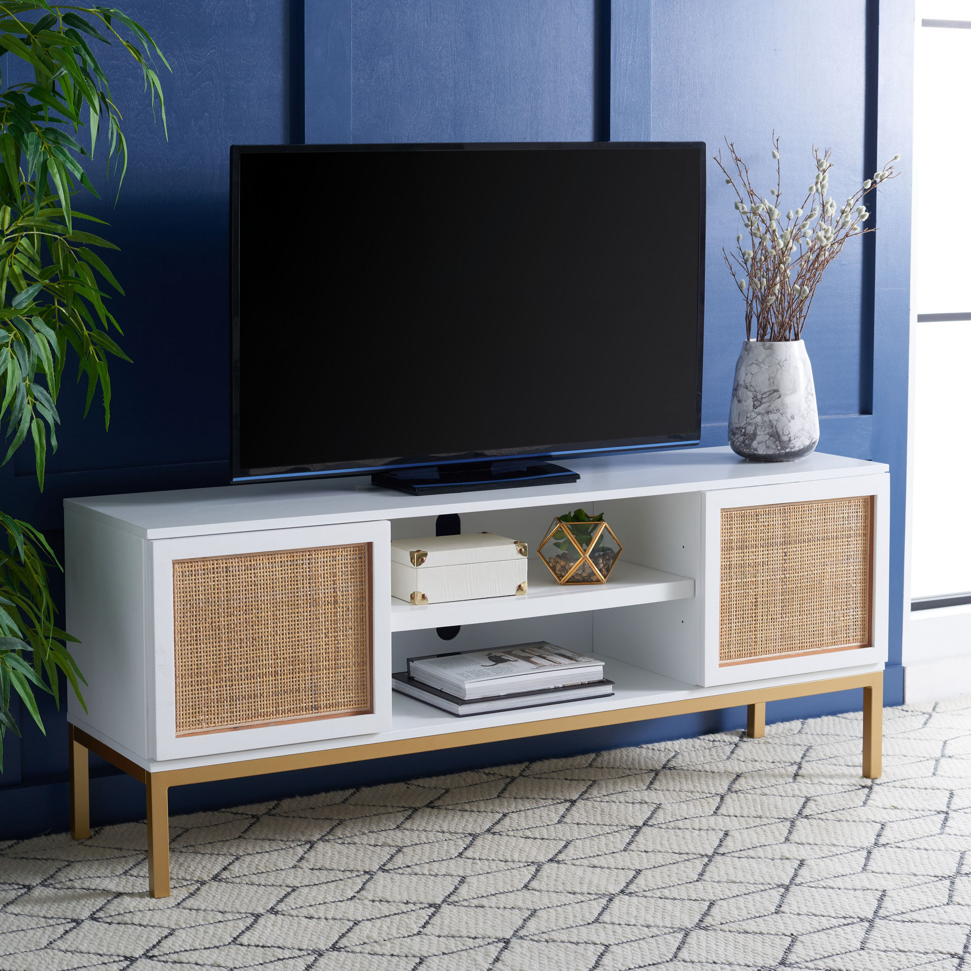 Sand & Stable™ Prudhoe TV Stand for TVs up to 55" & Reviews | Wayfair
