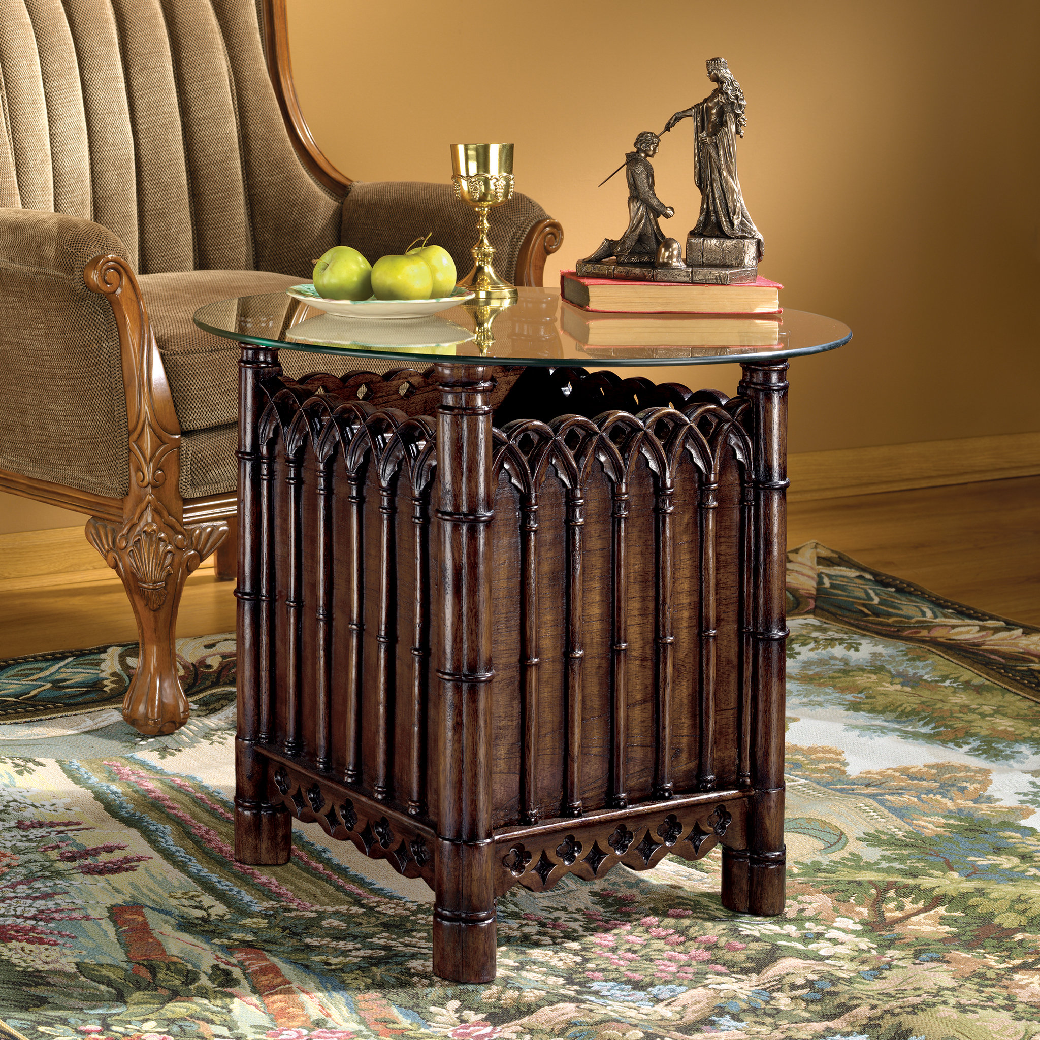 Design Toscano Essex House Gothic End Table | Wayfair