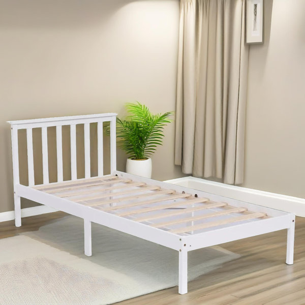 FURNOLD Solid Wood 3ft Bed Frame | Wayfair.co.uk