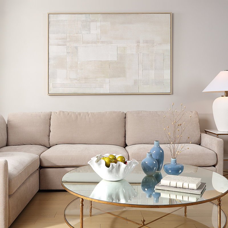 Uttermost Erase Canvas Abstract Art | Joss & Main