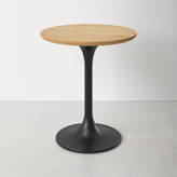 AllModern Flow Round Metal Base Dining Table | Wayfair
