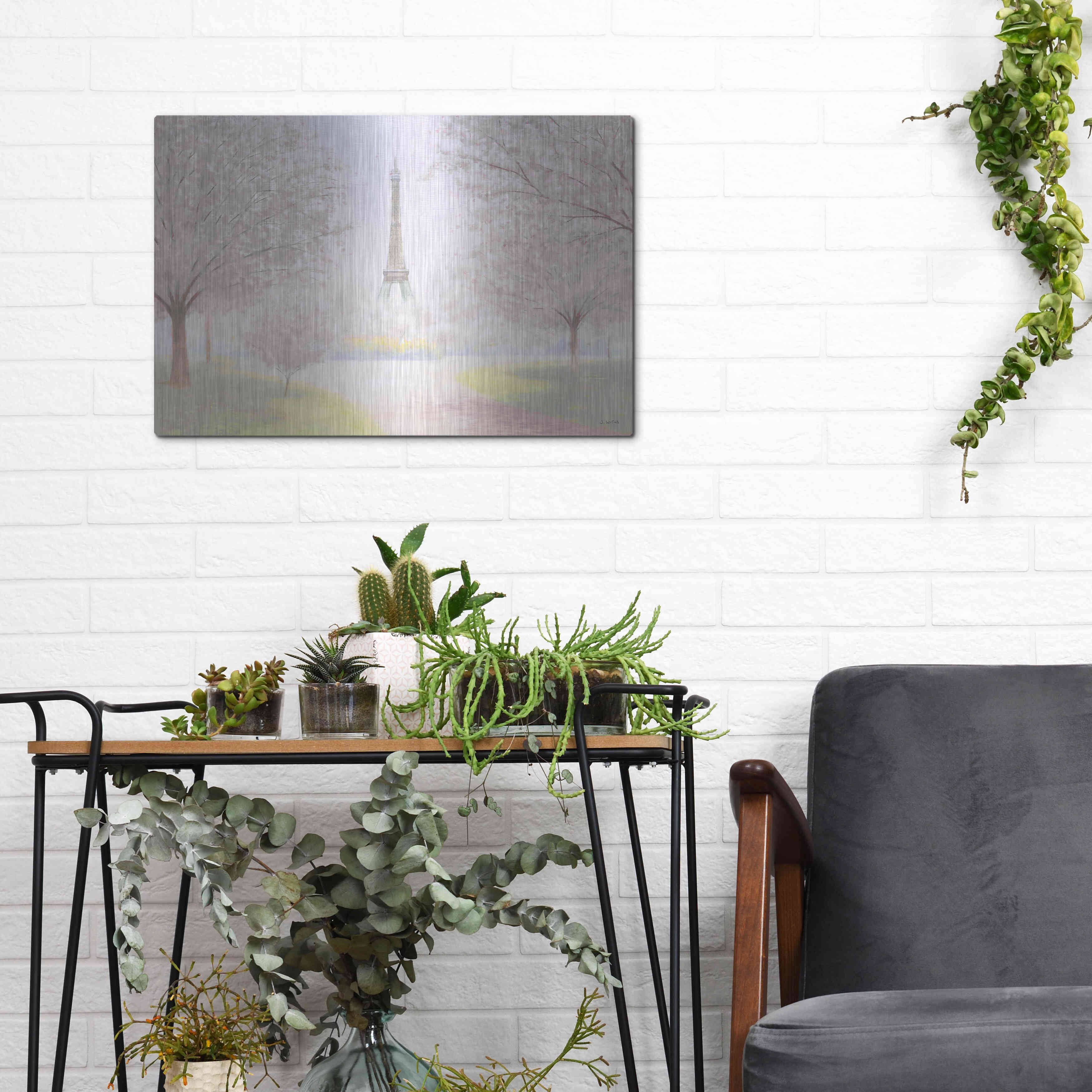 Lark Manor™ 'Pretty Paris' by James Wiens, Metal Wall Art | Wayfair