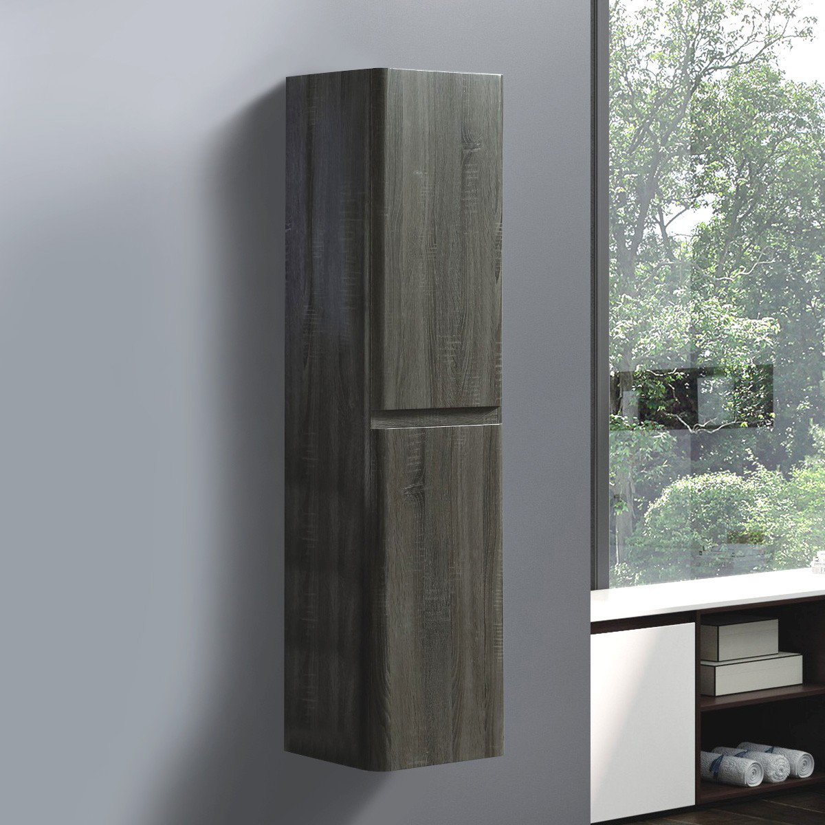 Loon Peak® Dylbere Wall Linen Cabinet | Wayfair