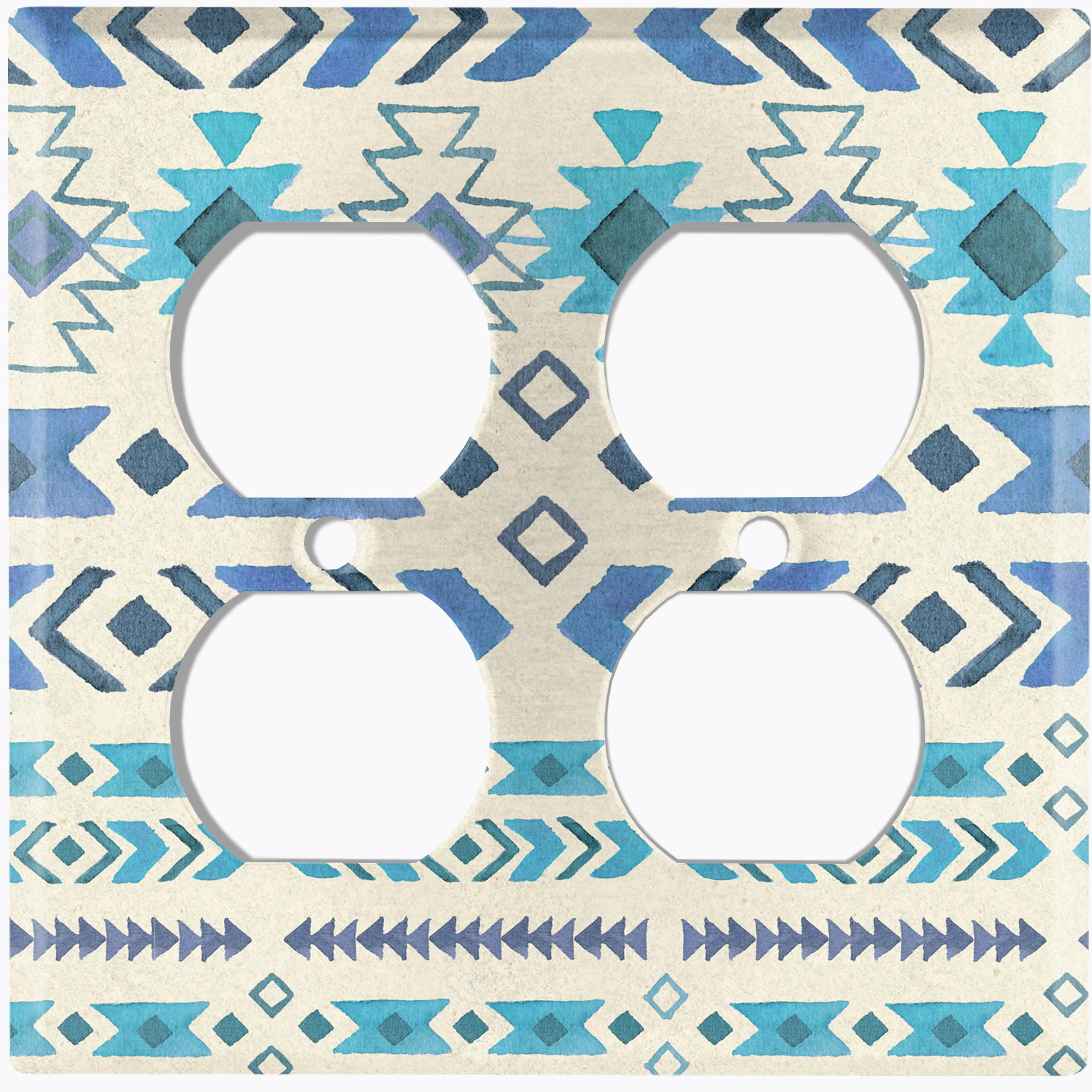 WorldAcc Indian Native Tribal 2-Gang Duplex Outlet Wall Plate - Wayfair ...