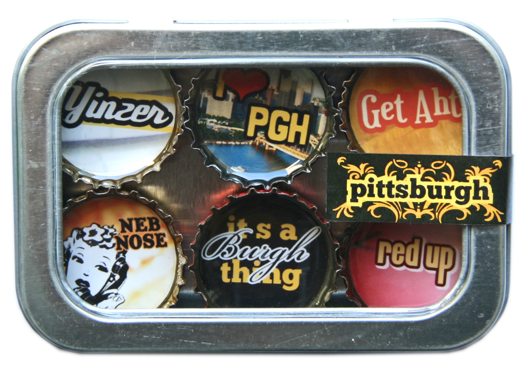 Kate's Magnets Pittsburgh, Pennsylvania Magnets | Wayfair