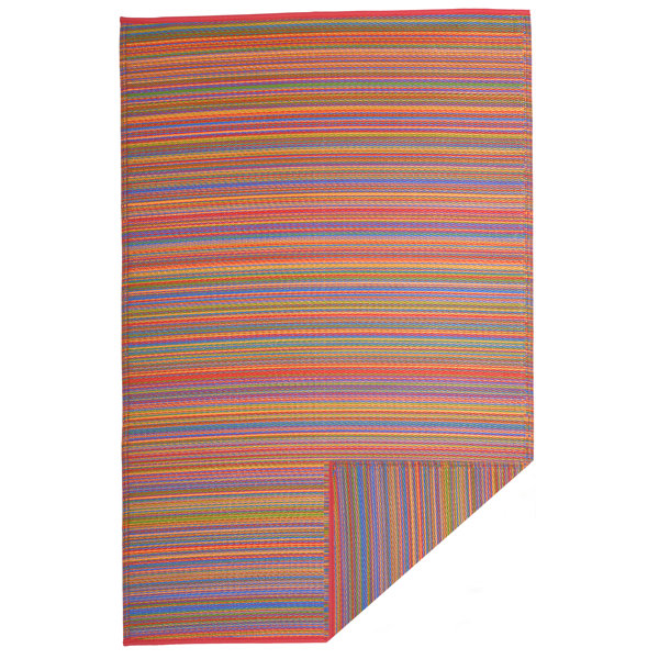 Highland Dunes Outdoor Rug Plastic Straw Rug Waterproof Patio Amyree ...