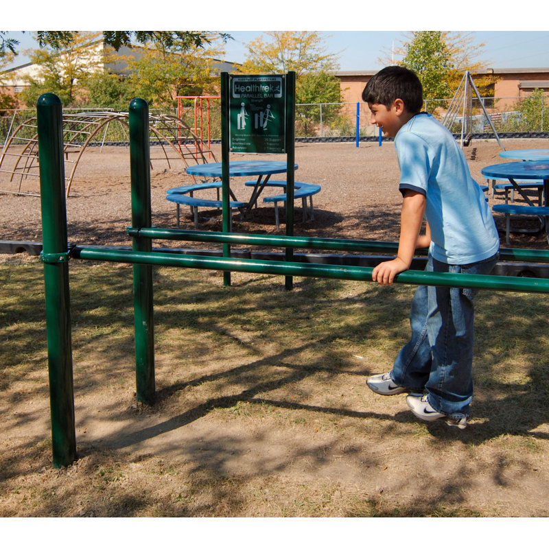 Kidstuff Playsystems, Inc. Parallel Bar Walk and Sign | Wayfair