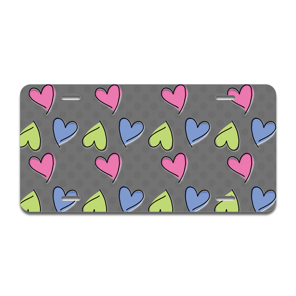 SignMission Girly Aluminum Plate Frame | Wayfair