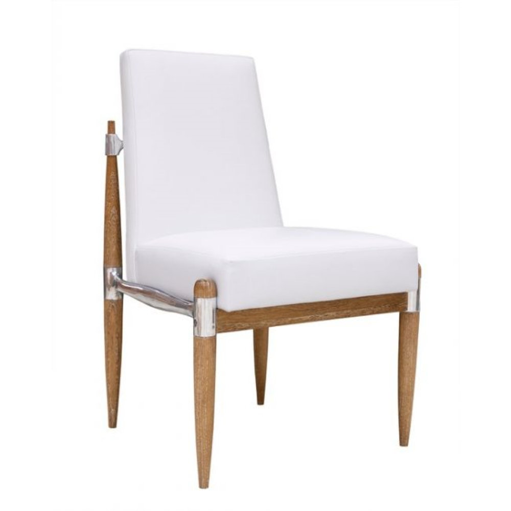 Oly Studio Scout Leather Full Back Side Chair | Perigold