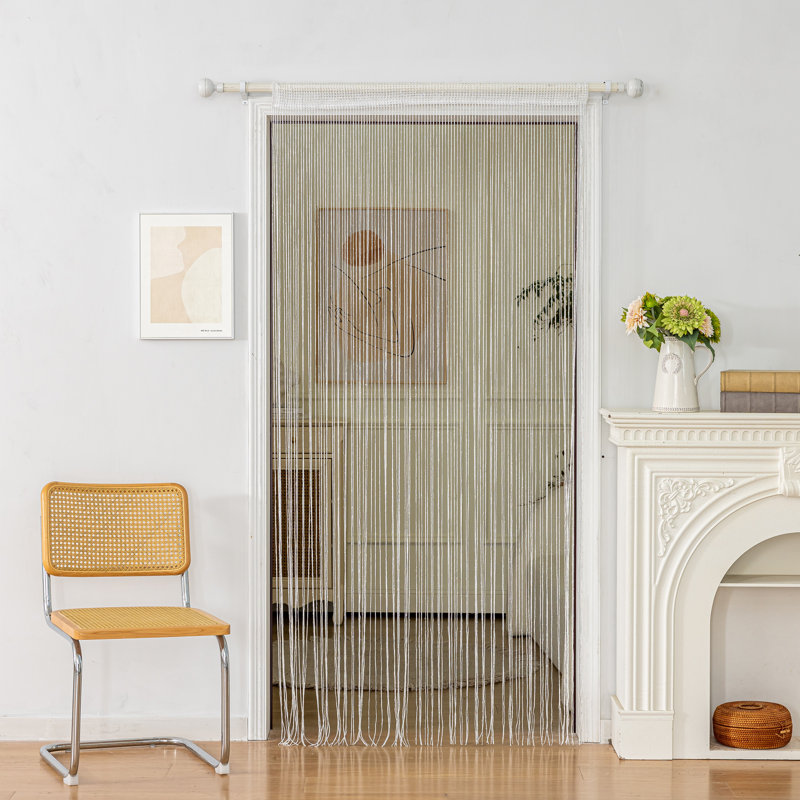 House of Hampton® 1Pc 39 X 78 Inch Door String Curtain Wall Panel ...